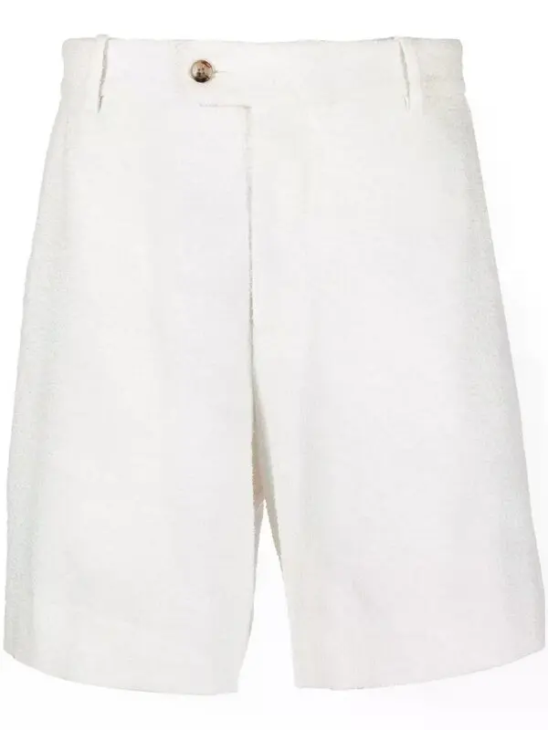 Amiri Straight-leg Tailored Shorts - White