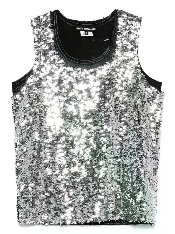 Junya Watanabe Sequin-embellished Top