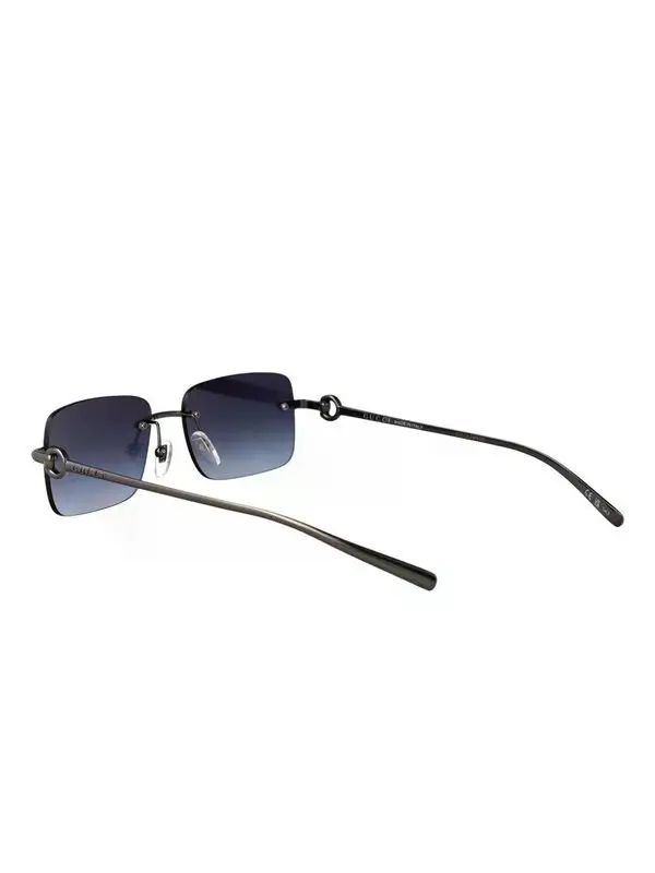 Gucci Rimless Rectangle-frame Sunglasses