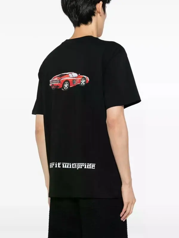 GROUND ZERO Logo-print Cotton T-shirt