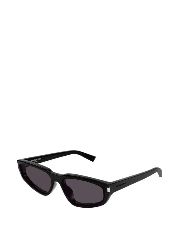 Saint Laurent Nova Geometric Sunglasses - Black