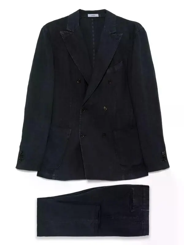 Boglioli Linen Suit - Blue