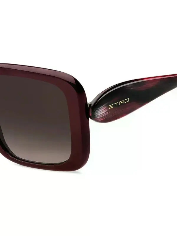 Etro Paisley Sunglasses - Red