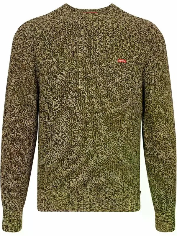 Supreme Melange Rib Knit Sweatshirt