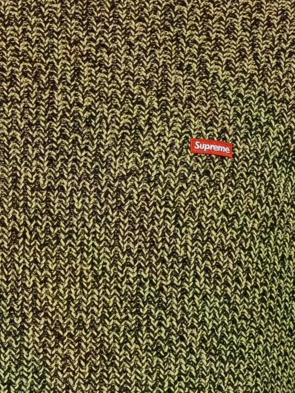 Supreme Melange Rib Knit Sweatshirt