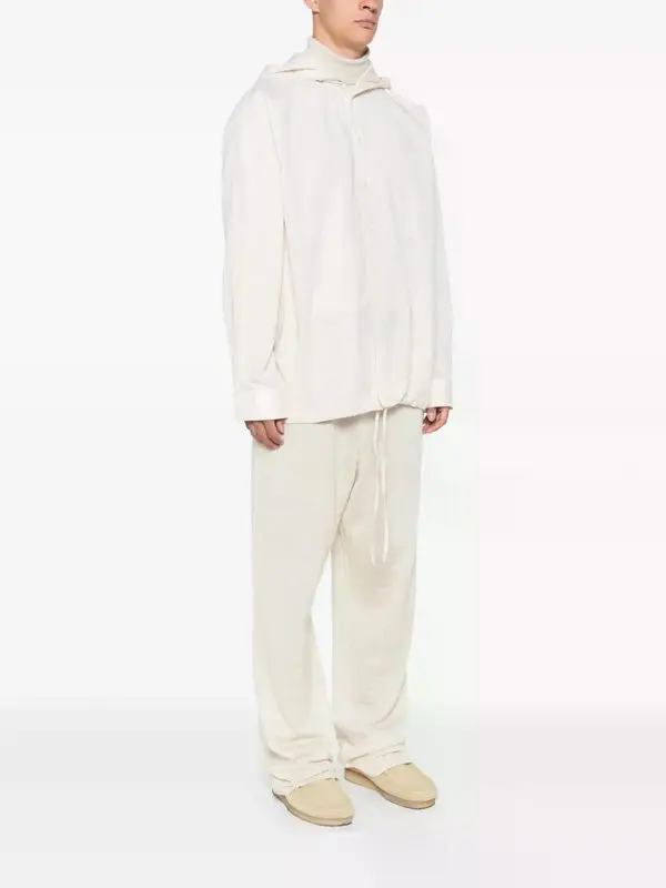 Helmut Lang Hooded Poplin Shirt