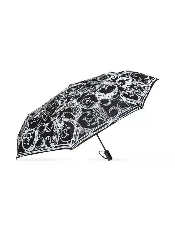 Moschino Teddy Bear-print Umbrella