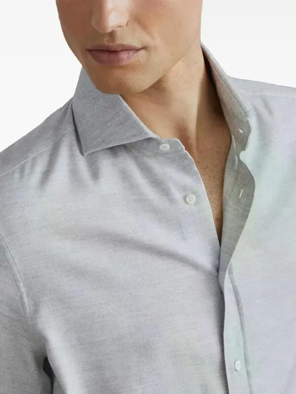 Brunello Cucinelli Plain Long-sleeve Shirt