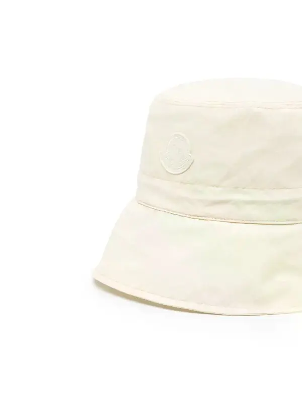 Moncler Logo-patch Cotton Bucket Hat