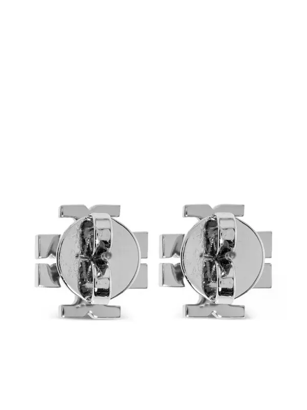 Tory Burch Icon Pavé Stud Earrings