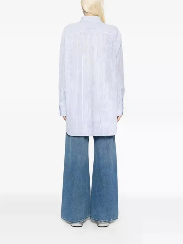 LESS Long Sleeved Shirt With Front Panel