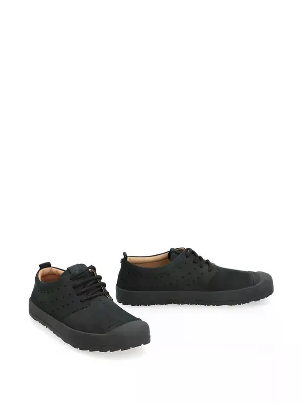 VOLTA Suede Low-top Sneakers - Black