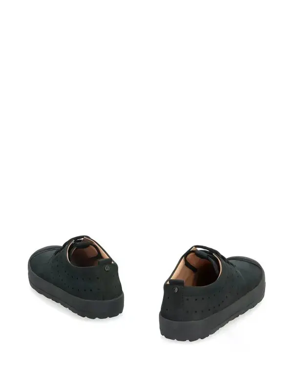 VOLTA Suede Low-top Sneakers - Black