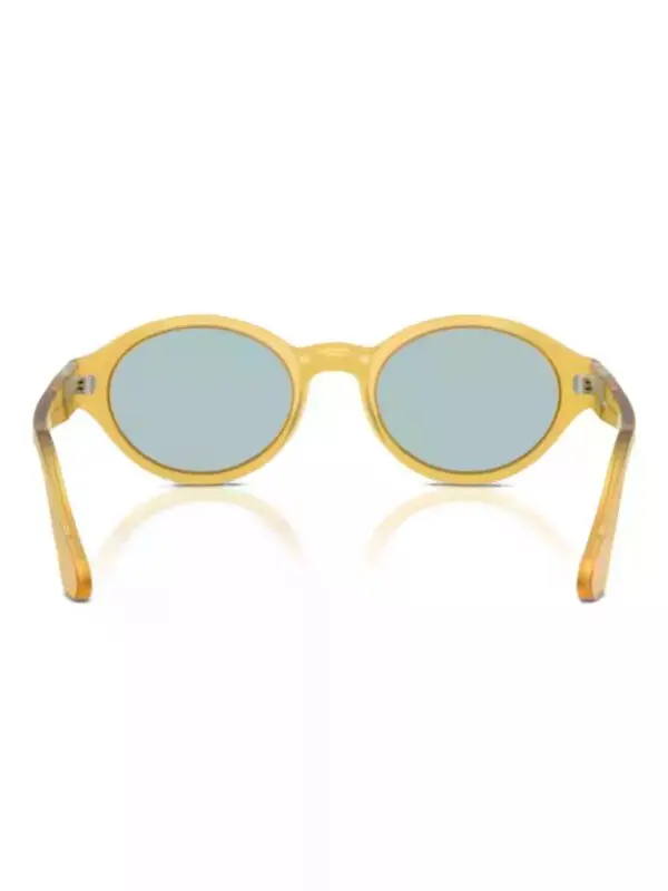 Persol Oval-frame Sunglasses With Tinted Lenses
