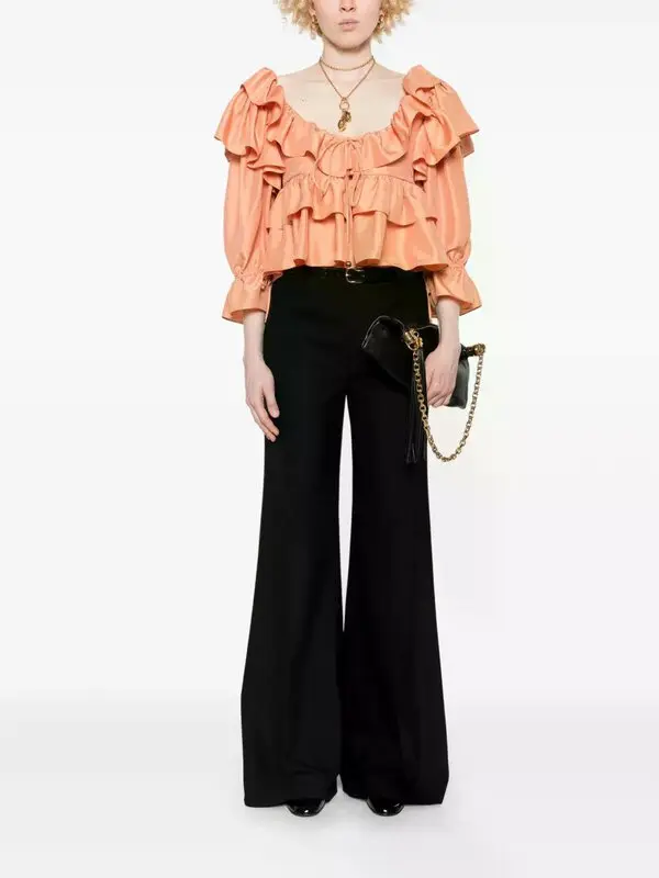 Chloé Flared Tailored Trousers