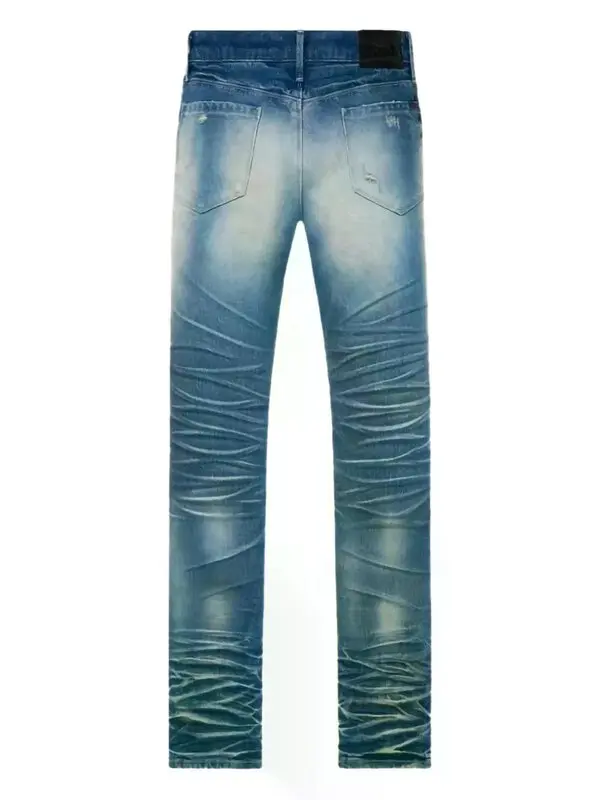 RtA Olivier Stacked Jeans - Blue