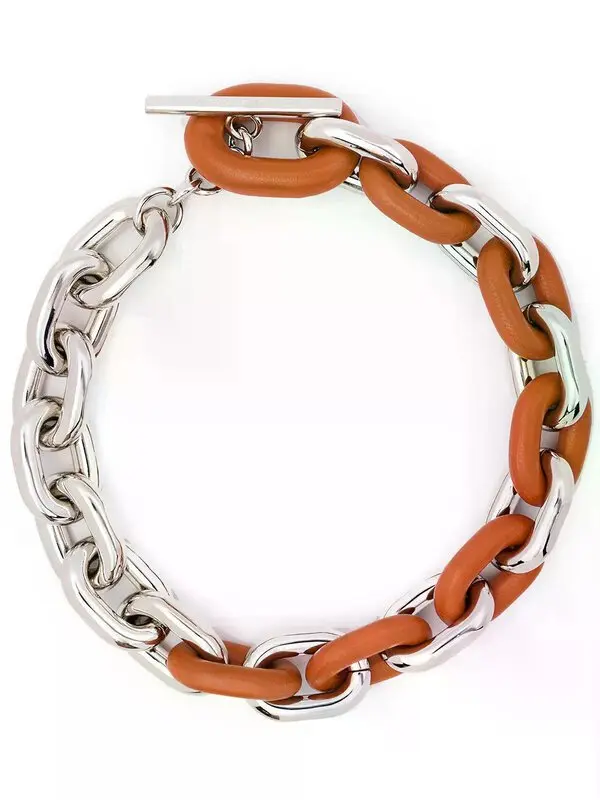 Rabanne Cable Link Choker - Silver