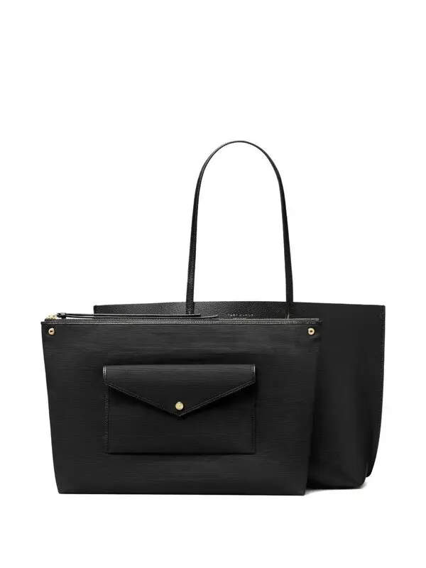 Tory Burch Embossed Logo Tote Bag