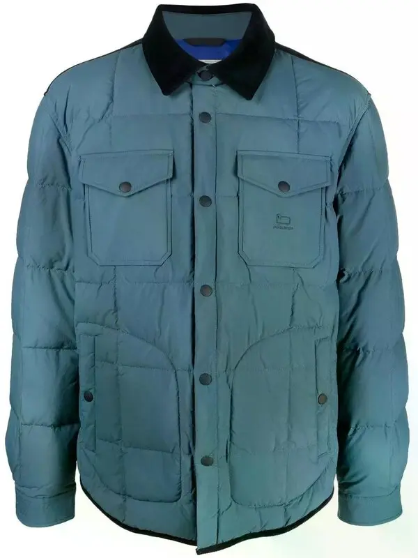 Woolrich Quilted Press-stud Fastening Jacket