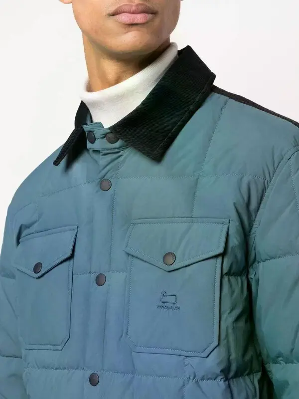 Woolrich Quilted Press-stud Fastening Jacket