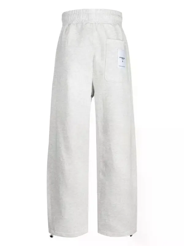 Izzue Logo Appliqué Wide-leg Trousers
