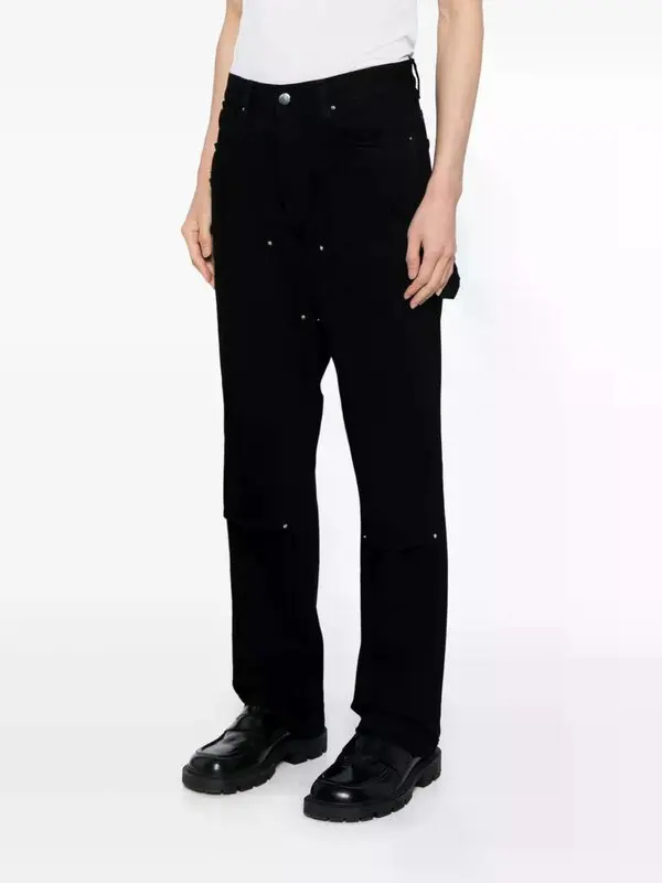 Amiri Double Knee Straight Leg Jeans