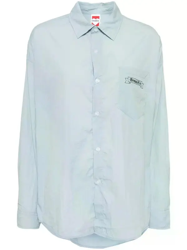 GROUND ZERO Logo-print Shirt
