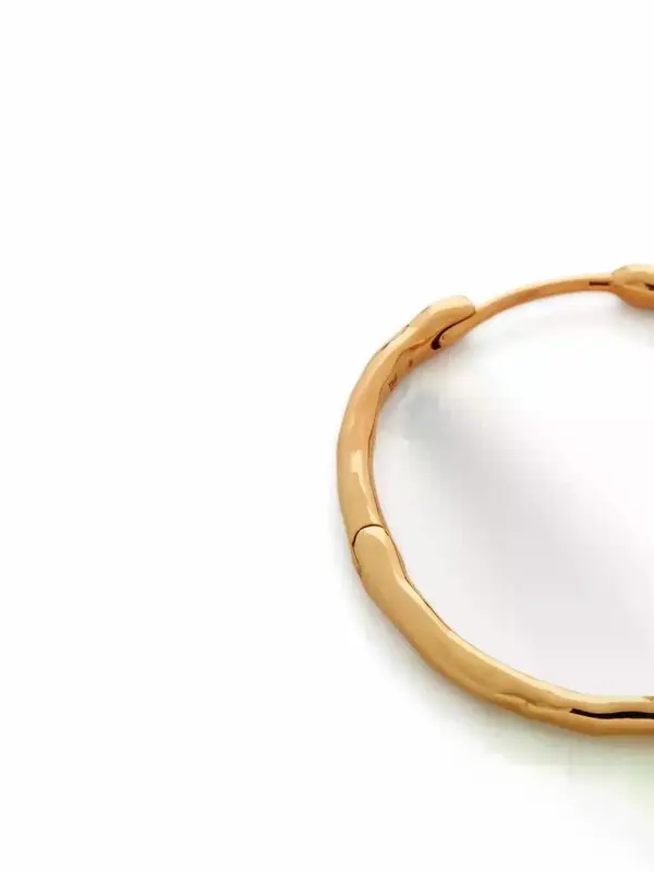 Monica Vinader Siren Muse Hoop Earrings - Gold