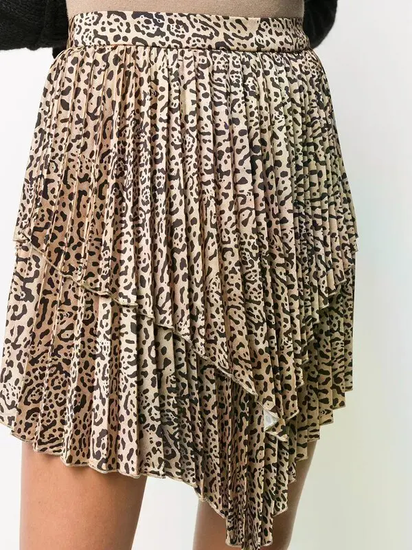 Wandering Layered Pleated Skirt