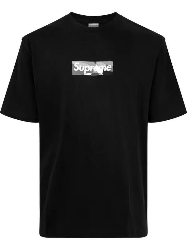 Supreme X Emilio Pucci Box Logo T-shirt - Black