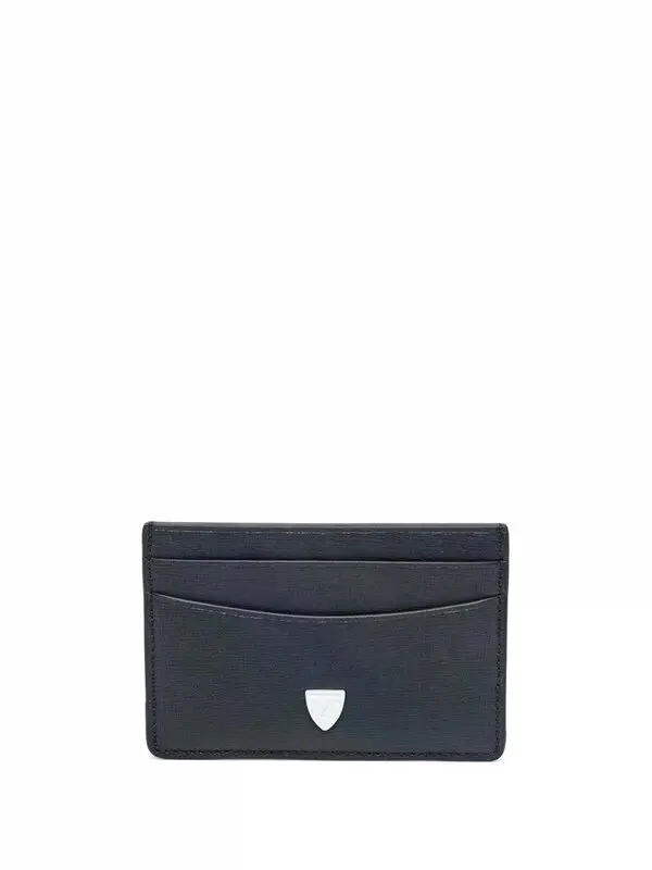 ASPINAL OF LONDON Saffiano Slim Cardholder - Blue