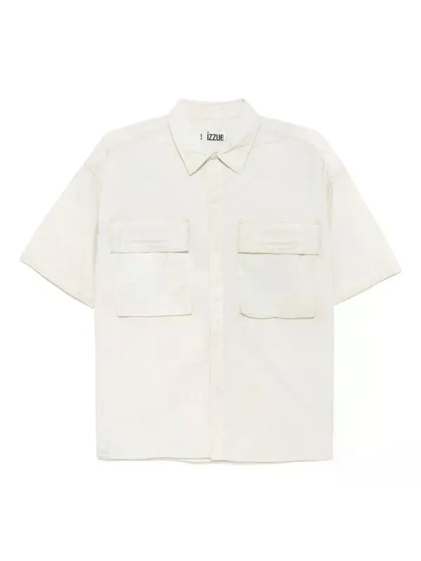 Izzue Logo-embroidered Shirt