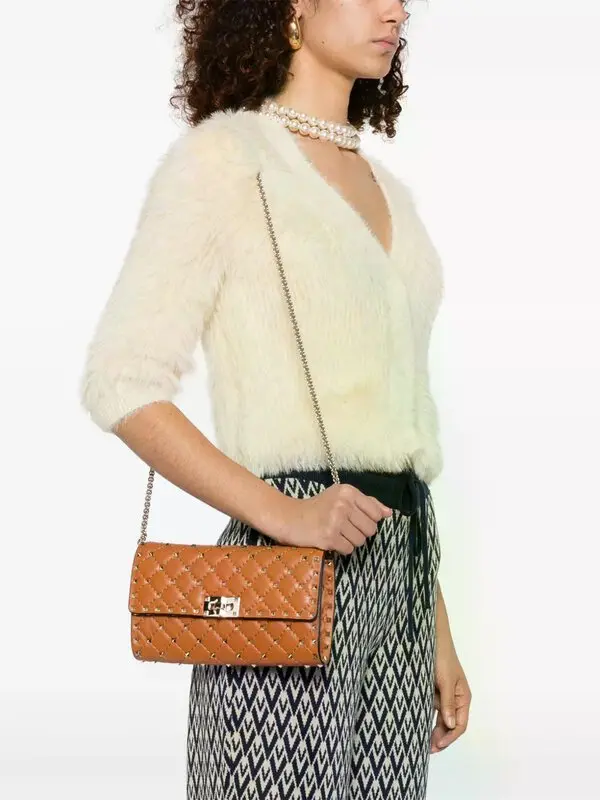 Valentino Garavani Rockstud Spike Chain Crossbody Bag