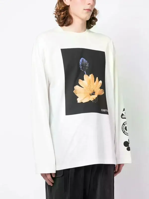 OAMC Graphic-print Long-sleeved T-shirt
