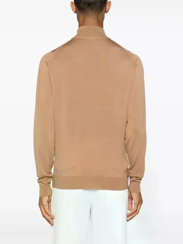 John Smedley Fine-knit Wool Roll-neck Jumper