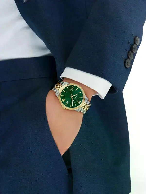 FERRAGAMO Pair Duo 40mm Timepiece - Green