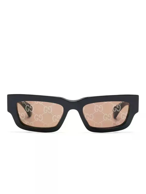 Gucci Gg-lenses Sunglasses - Grey