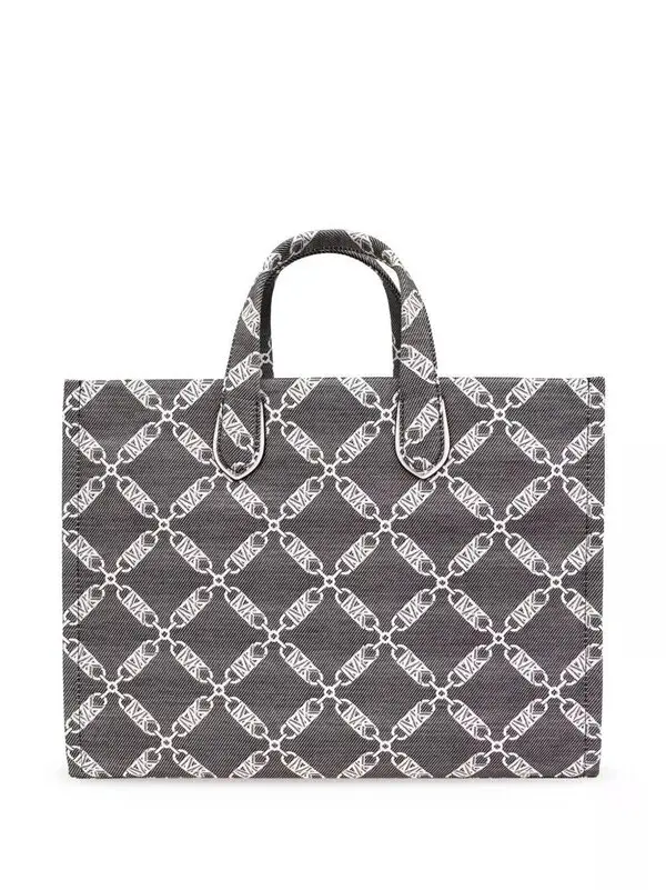 Michael Kors Gigi Cotton Tote Bag - Black