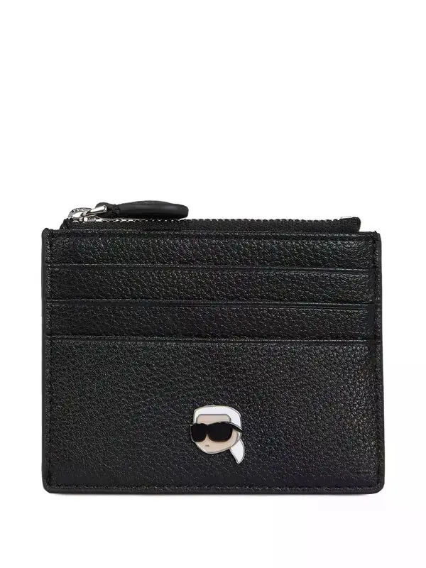 Karl Lagerfeld Ikon Card Holder - Black