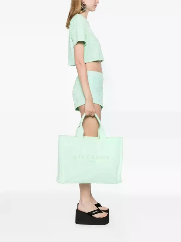 Givenchy 4g Towelling-finish Tote Bag