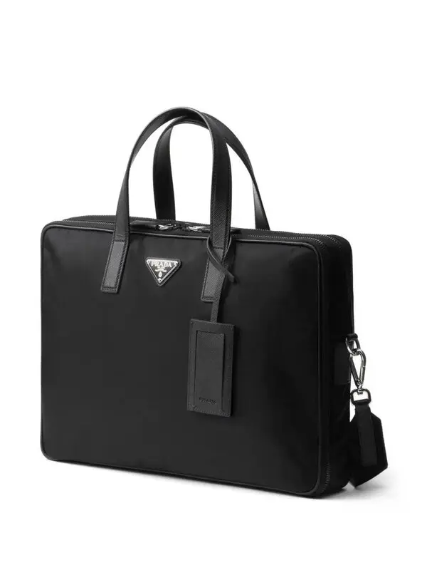 Prada Logo-plaque Briefcase
