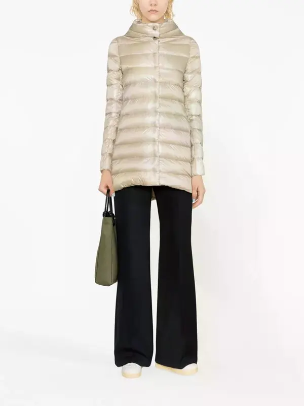 Herno Amelia Padded Down Coat - Neutrals