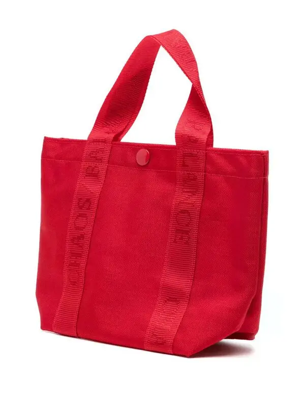 Undercover Logo-print Canvas Tote Bag - Red
