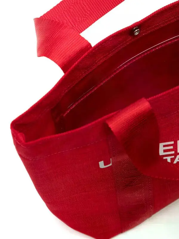 Undercover Logo-print Canvas Tote Bag - Red