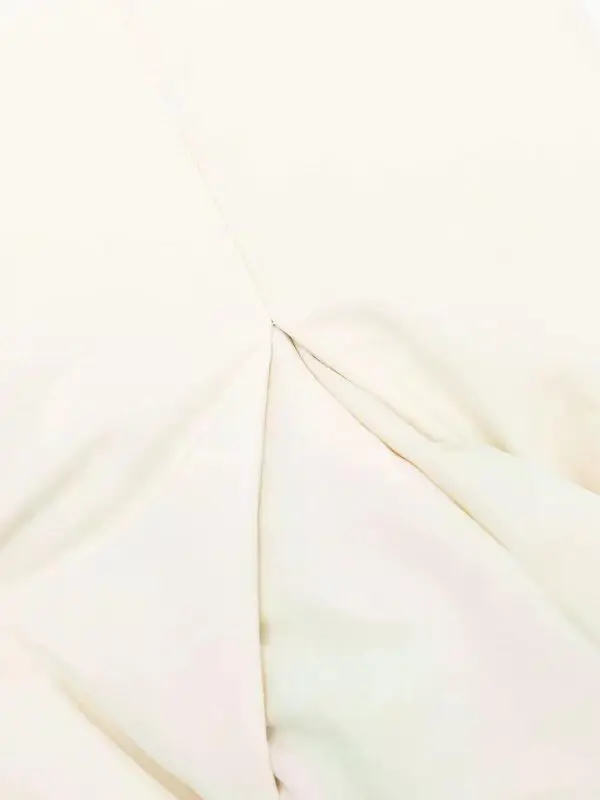 JIL SANDER Logo-print Padded Down Scarf - Neutrals