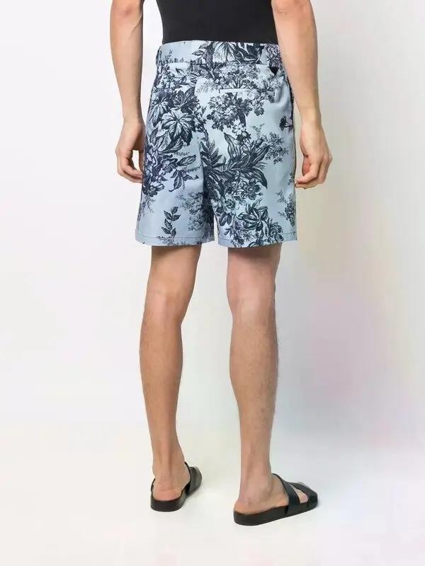 Erdem Floral-print Bermuda Shorts