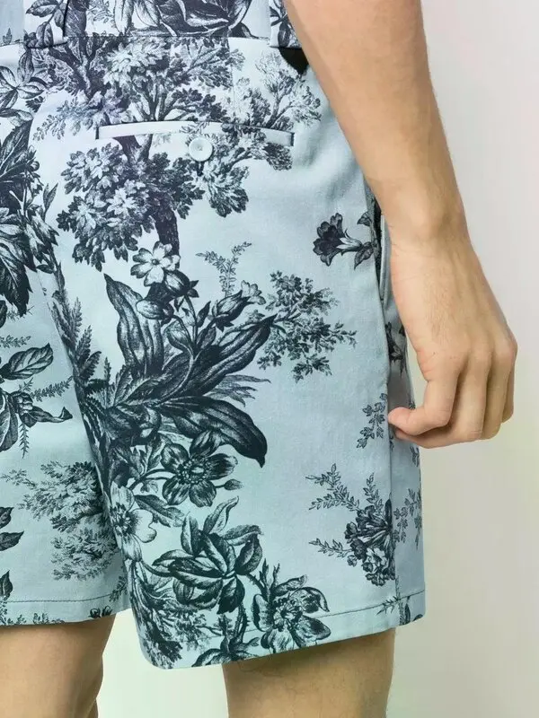 Erdem Floral-print Bermuda Shorts