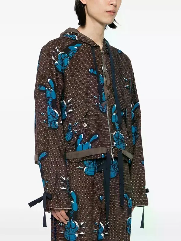 MIDORIKAWA Drawstring Detailing Jacket