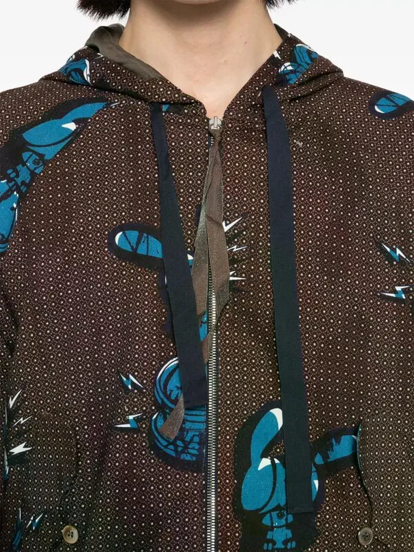 MIDORIKAWA Drawstring Detailing Jacket