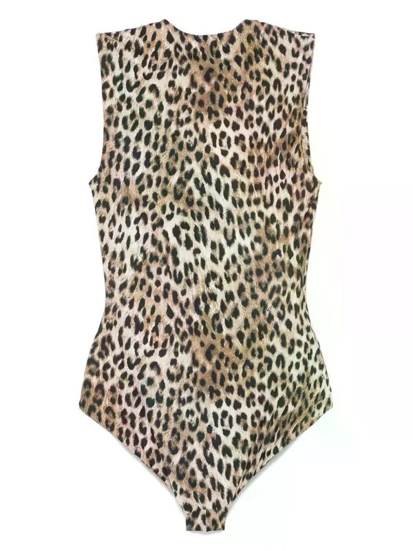 N°21 Leopard-print Swimsuit